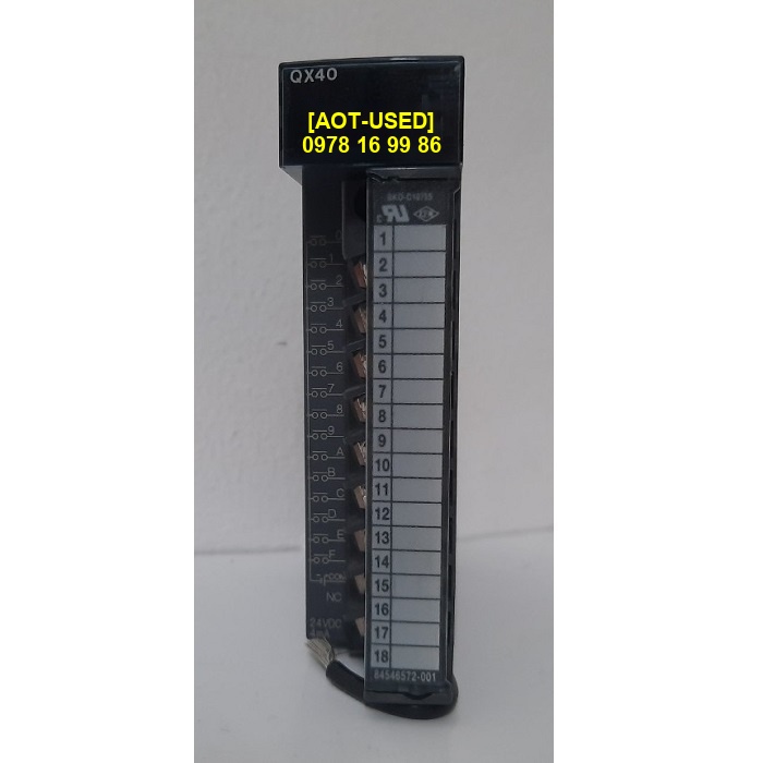 QX40 - Mô đun ngõ vào PLC Mitsubishi | AOT