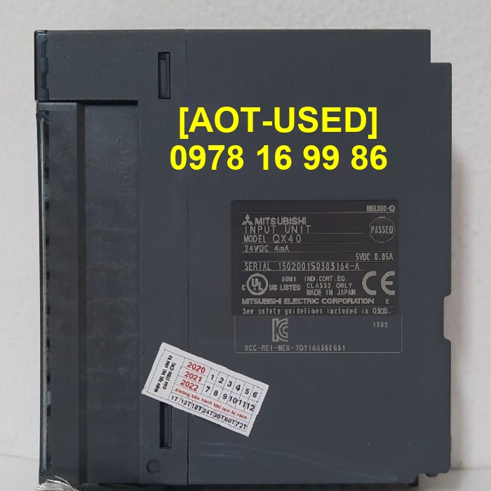 QX40 - Mô đun ngõ vào PLC Mitsubishi | AOT