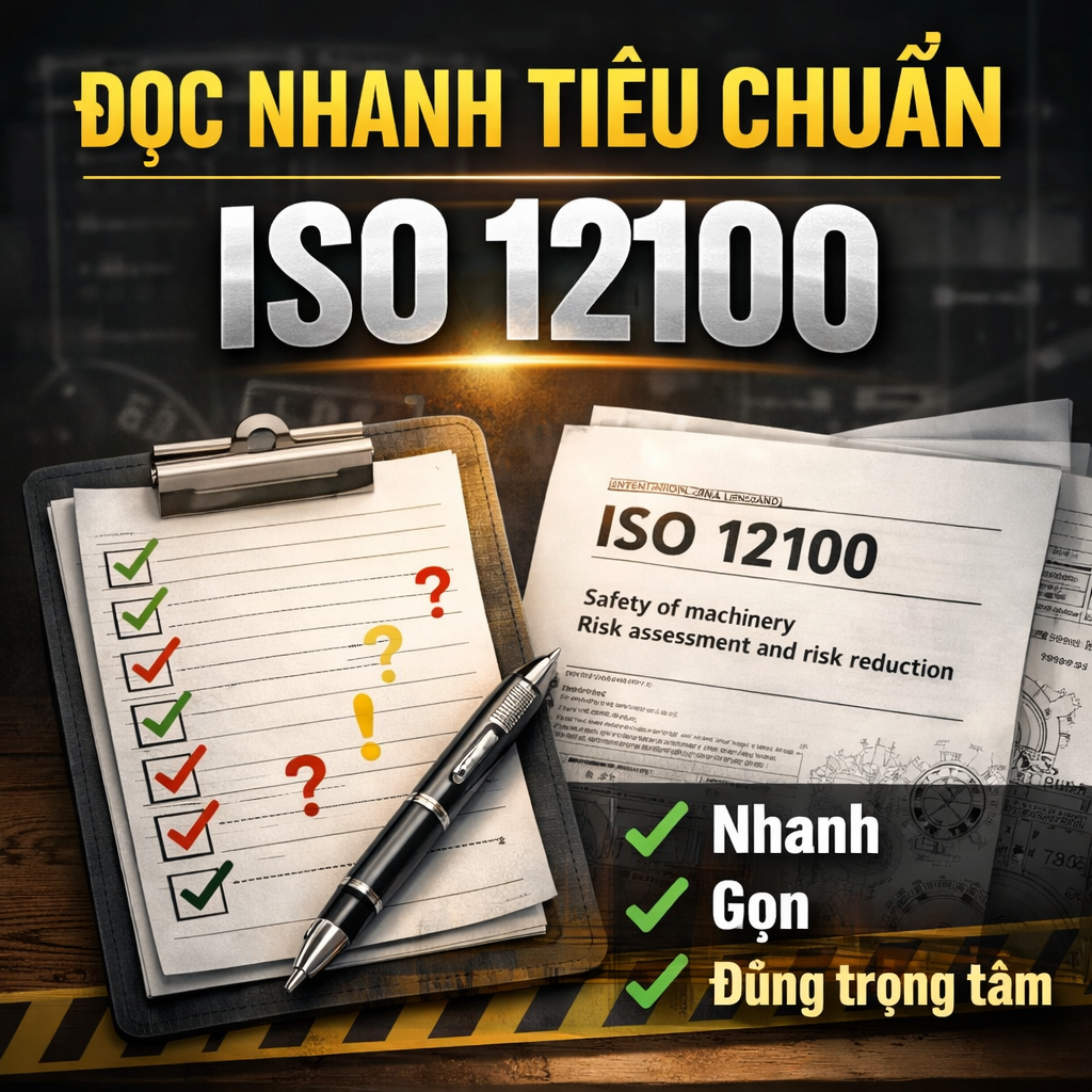 ISO 12100 trong chế tạo máy - SƠ LƯỢC | AOT